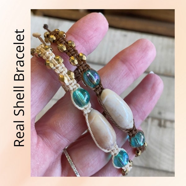 Seashell Bracelet - Etsy