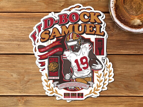 Deebo Samuel 49ers Fake Craft Beer Label Sticker - Etsy