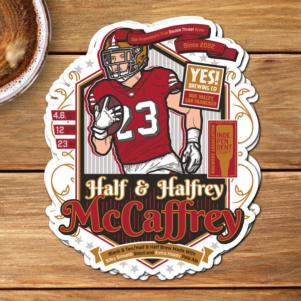 Christian mccaffrey stickers - Etsy.de