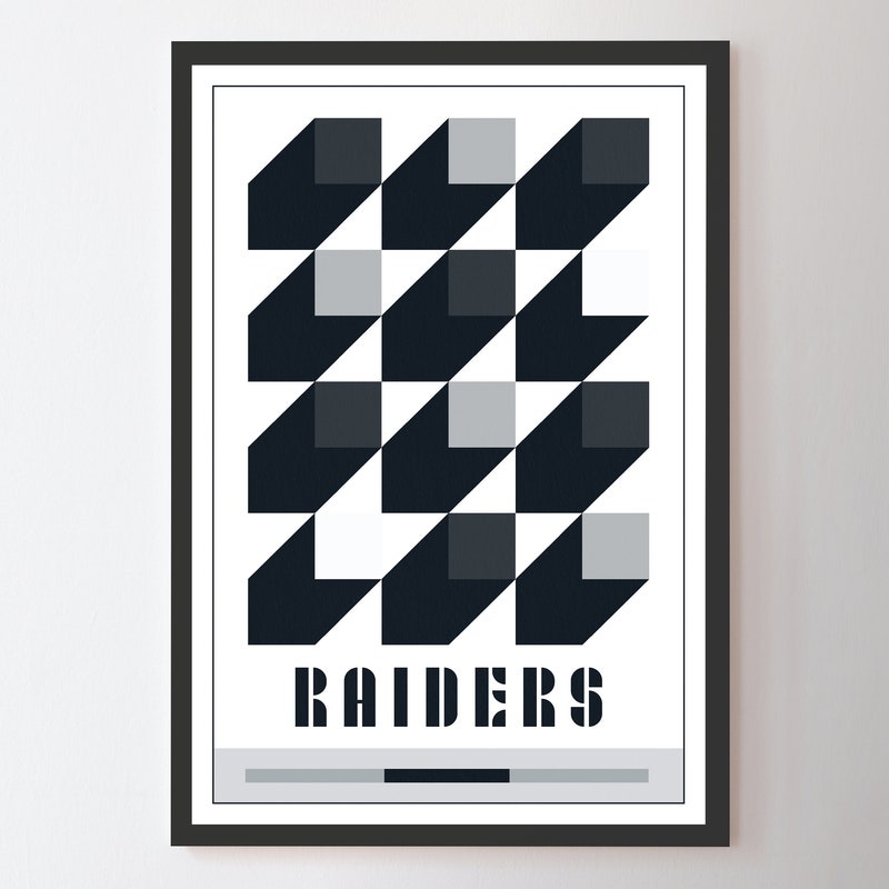 Raiders Wall Art - Etsy