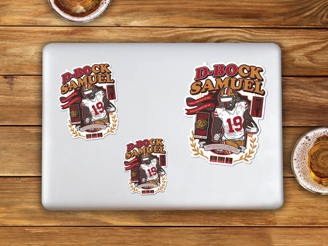 Deebo Samuel 49ers Fake Craft Beer Label Sticker - Etsy