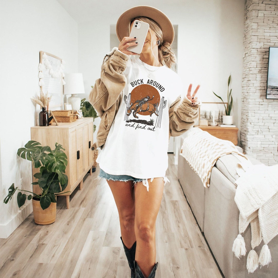 Cowboy Graphic Tee, Western Graphic Tee, Vintage Graphic Tee, Nashville ...