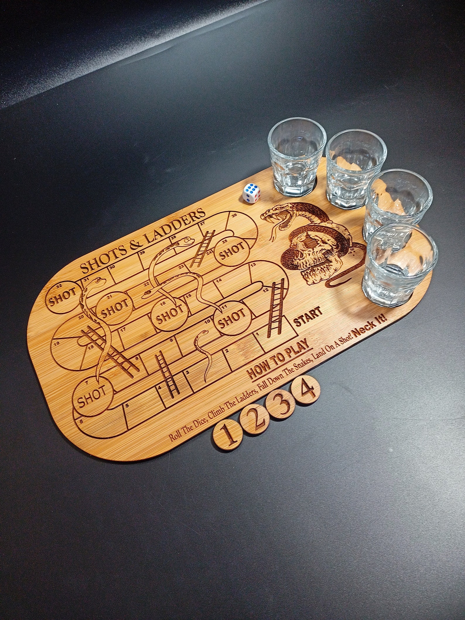 Drinking Game for Adults - Shots & Ladders Party Christmas Drinking ...