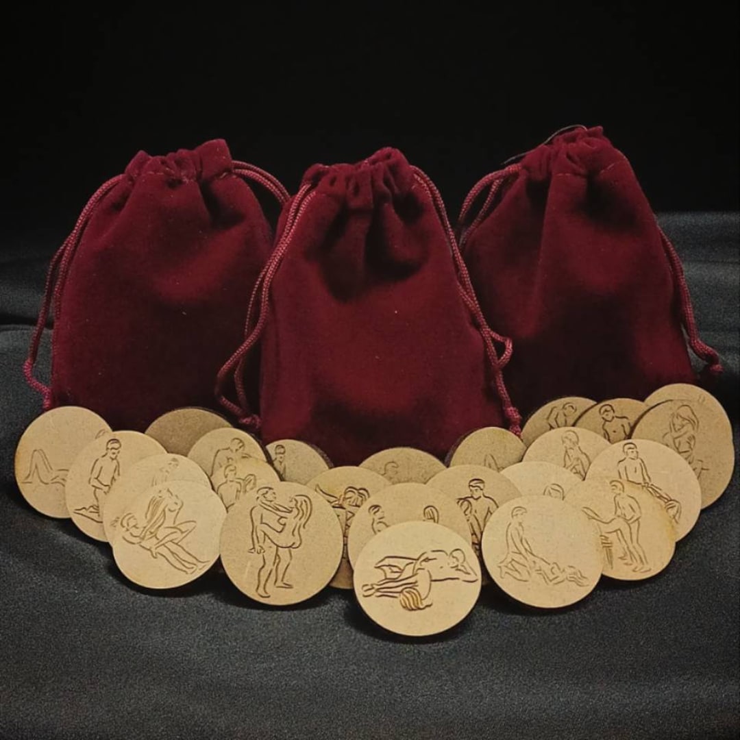 24 Sex Position Tokens - Valentines Gift - Gift for Him - Boyfriend ...