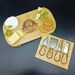 Retirement Gift - Cheese Board and Accessories - Charcuterie Board ...