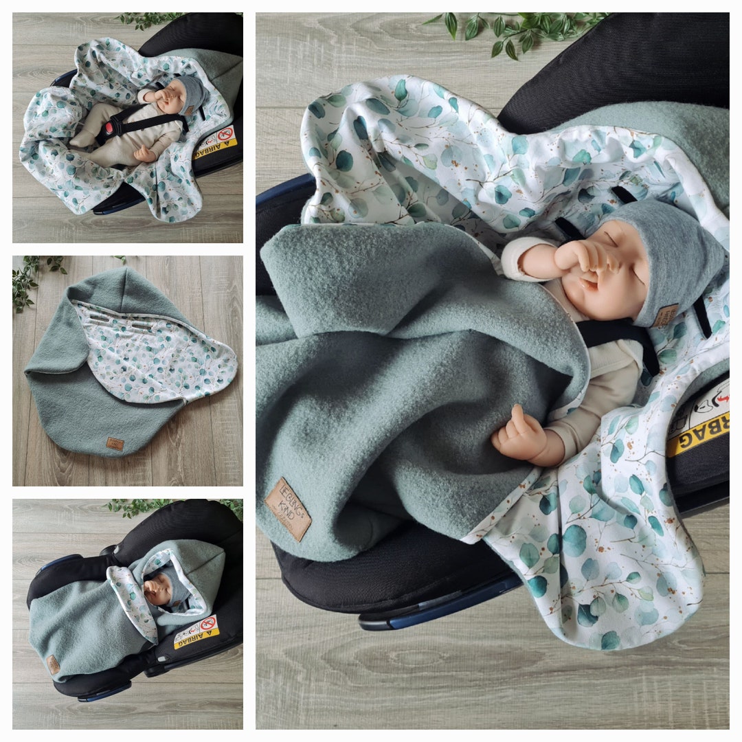 Wool Walk Wrapping Blanket Made of 100% Virgin Wool Mint Lined With ...