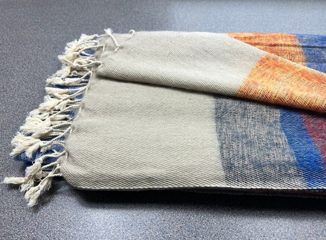 Wool Blanket Pattern20 Yak Shawl Soft Throws Travel Stole - Etsy