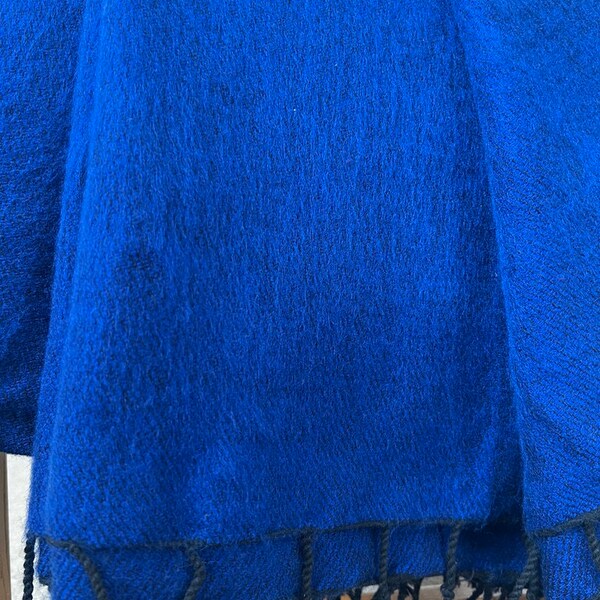 Royal Blue Throw Blanket - Etsy