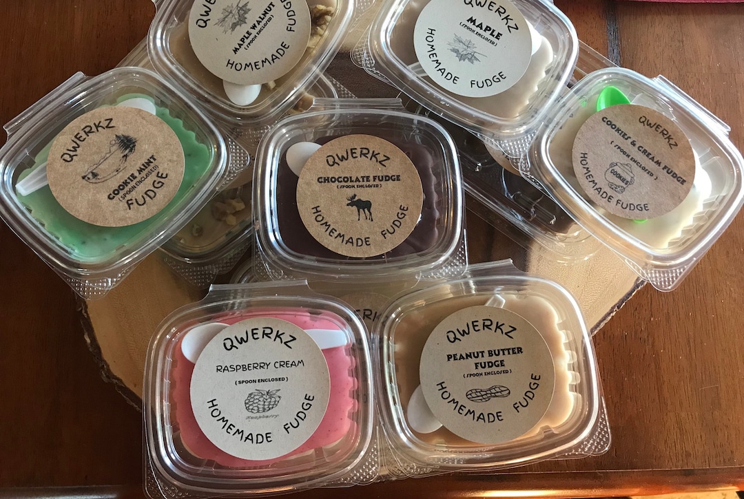 Homemade Fudge: New England Chocolate, Peanut Butter, Maple (4 Oz) - Etsy