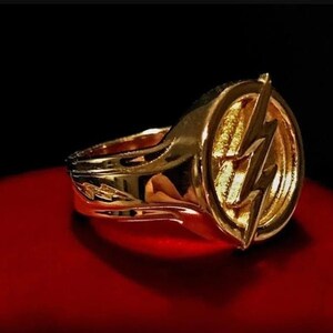 Flash Ring,sterling Silver Ring,flash Point Ring,dc Comics,dc Jewelry ...