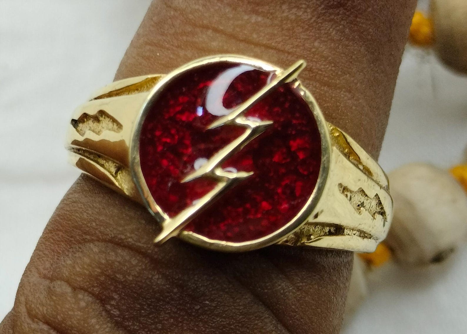 Flash Ring,sterling Silver Ring,flash Point Ring,dc Comics,dc Jewelry ...