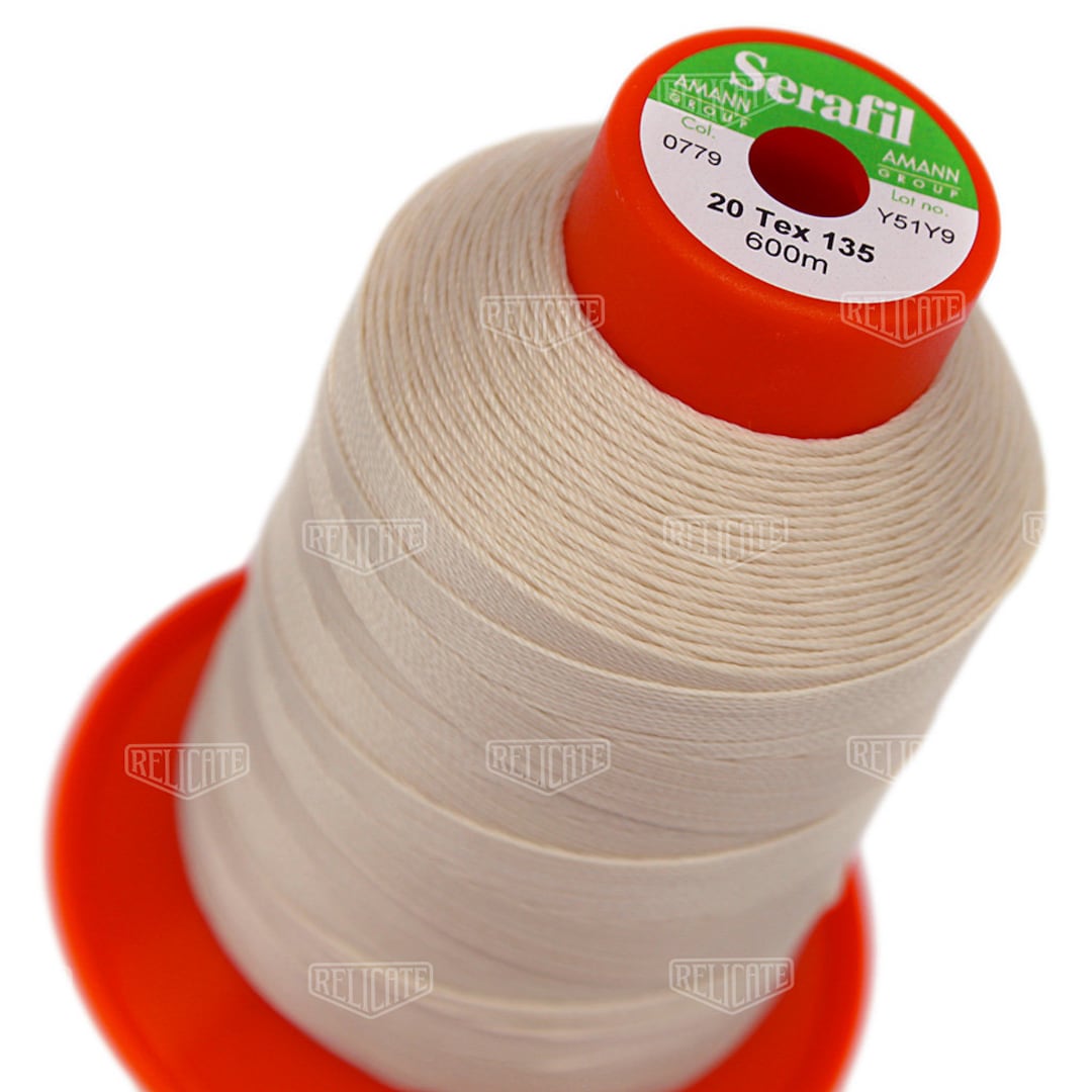 Serafil Polyester Sewing Thread - Size 20 and 15- TEX 135 and 210 ...
