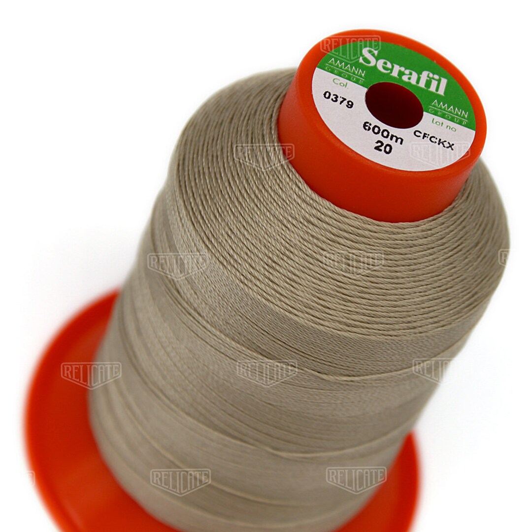 Serafil Polyester Sewing Thread - Size 20 and 15- TEX 135 and 210 ...