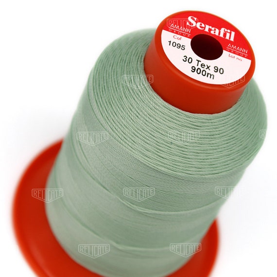 Serafil Polyester Sewing Thread Color 1095 Size 30 TEX 90 | Etsy