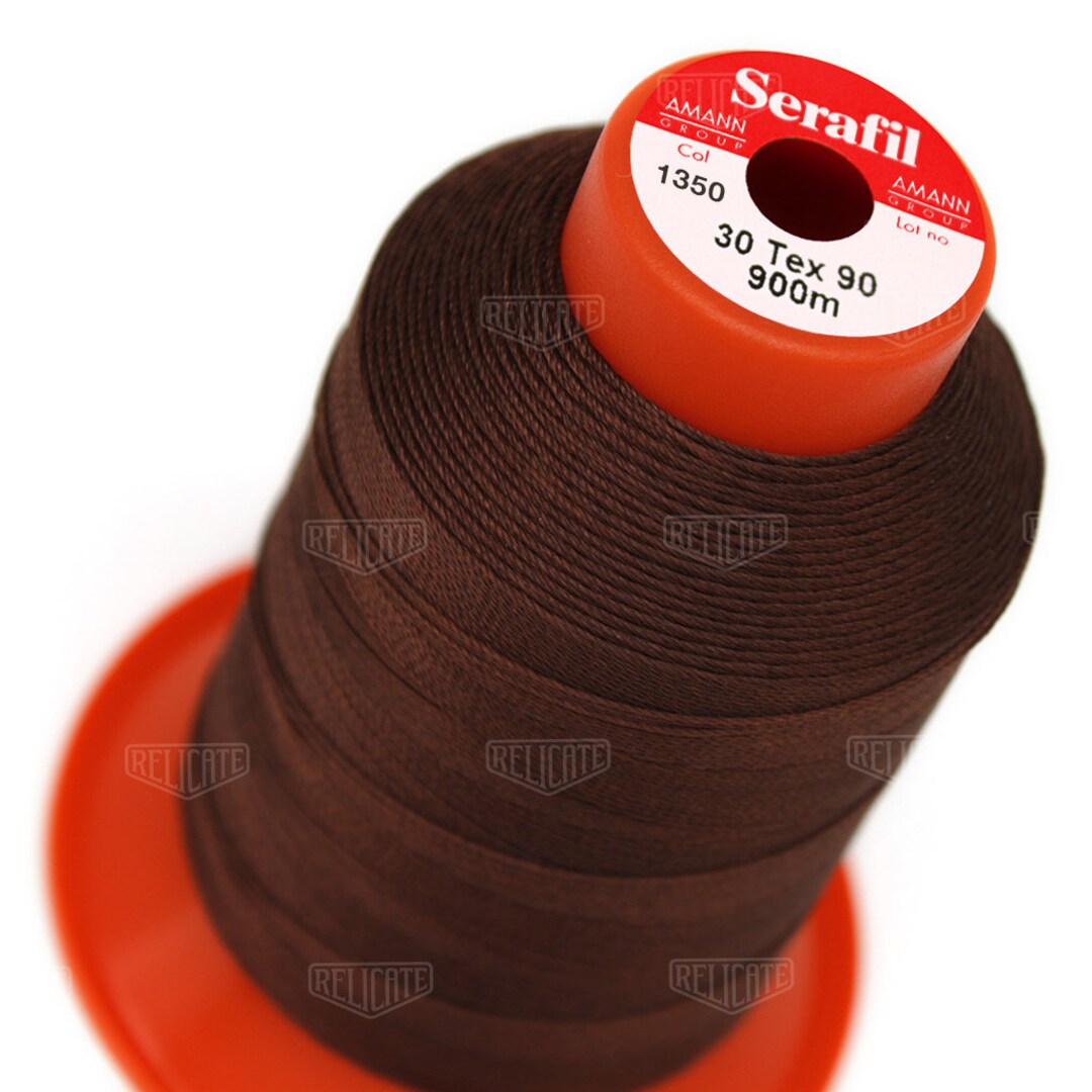 Serafil Polyester Sewing Thread Size 30 TEX 90, Size 20 TEX 135, Size ...