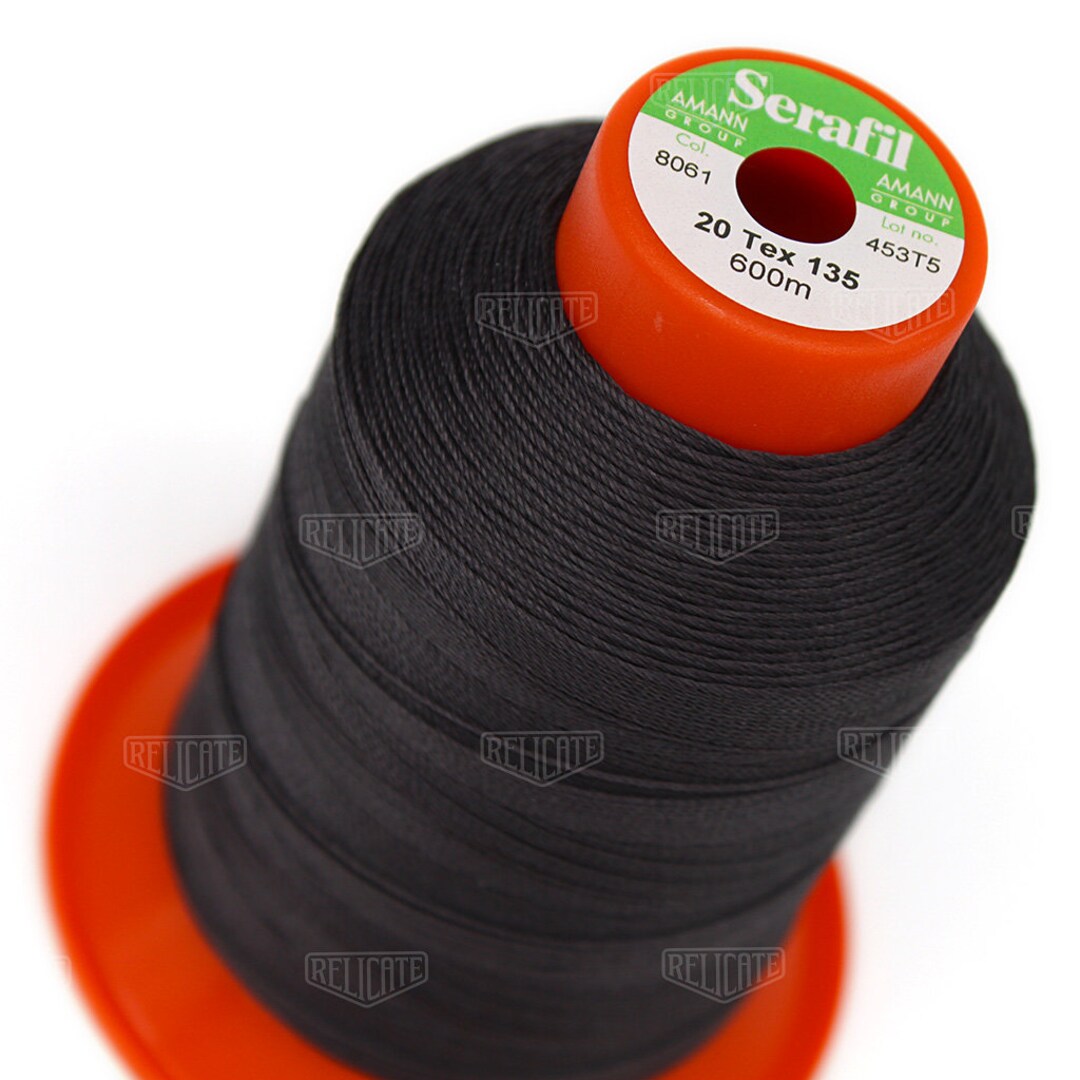 Serafil Polyester Sewing Thread - Size 20 and 15- TEX 135 and 210 ...