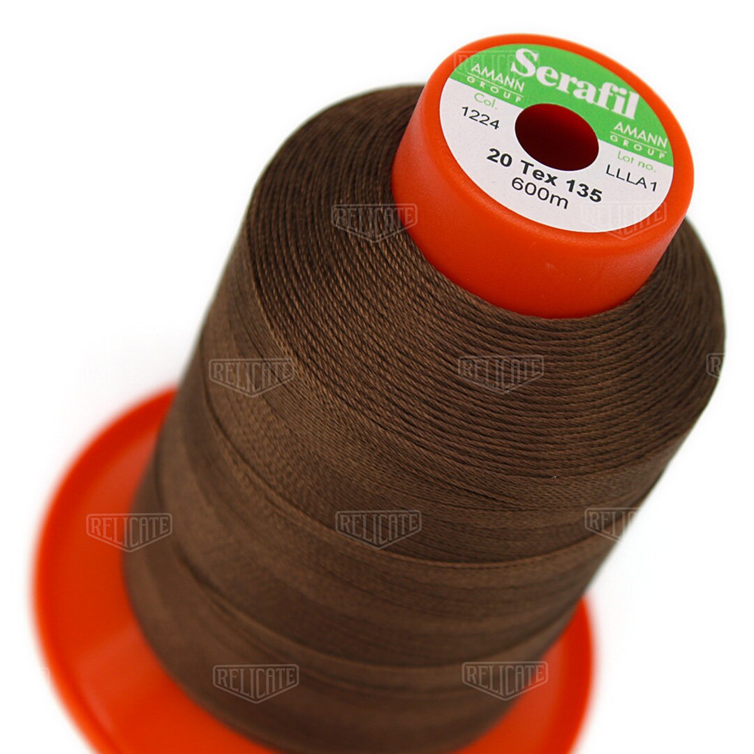Serafil Polyester Sewing Thread - Size 20 and 15- TEX 135 and 210 ...