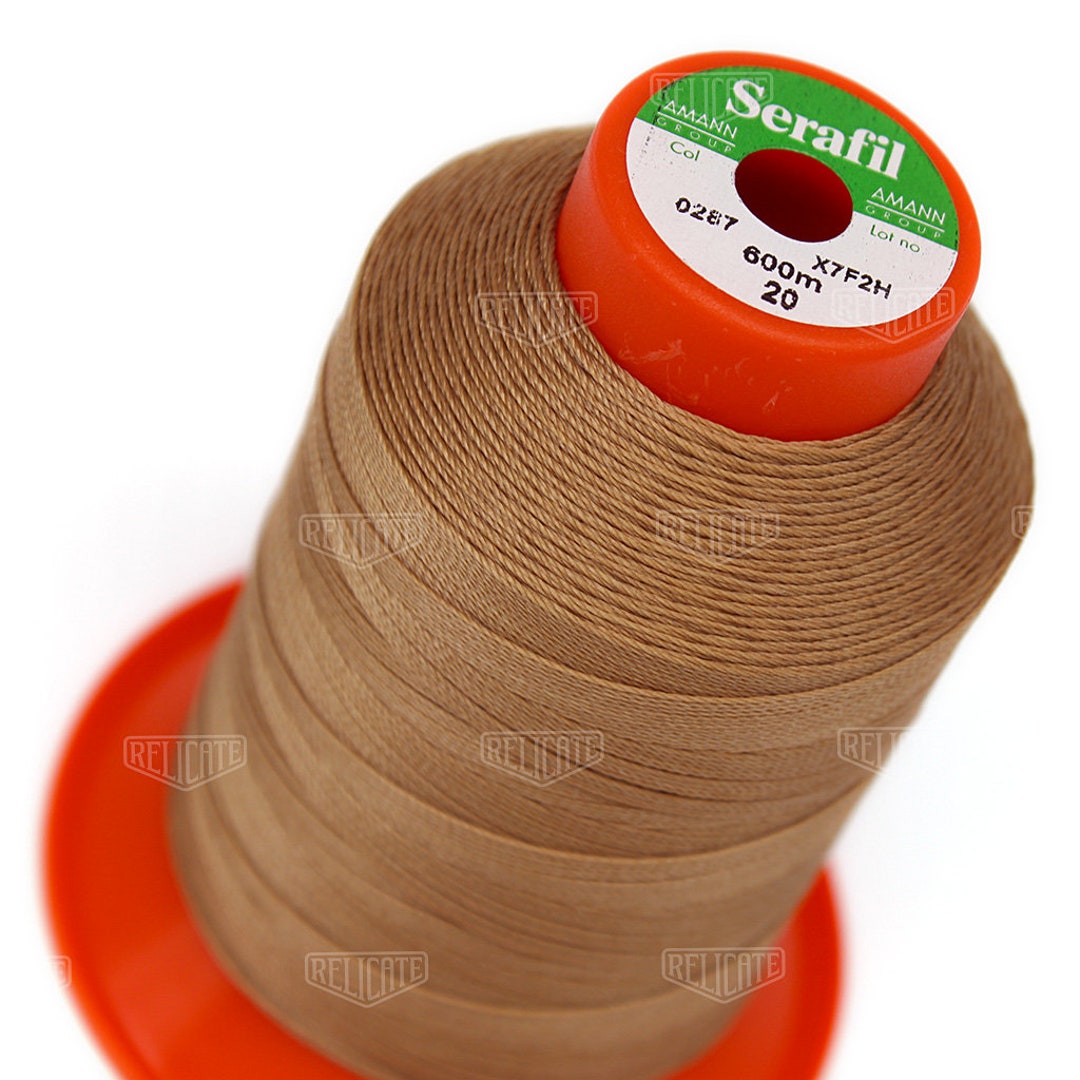 Serafil Polyester Sewing Thread - Size 20 and 15- TEX 135 and 210 ...