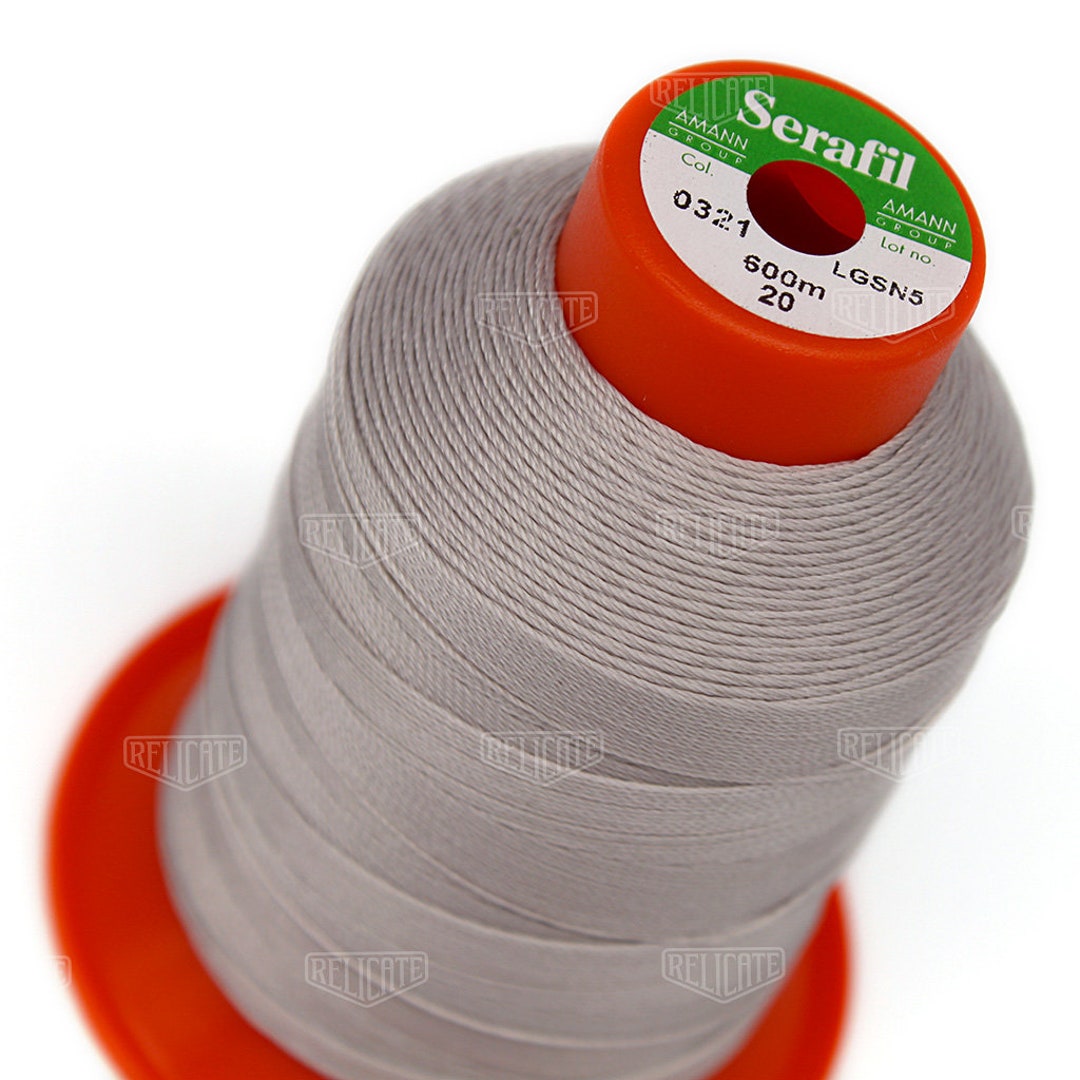 Serafil Polyester Sewing Thread - Size 20 and 15- TEX 135 and 210 ...