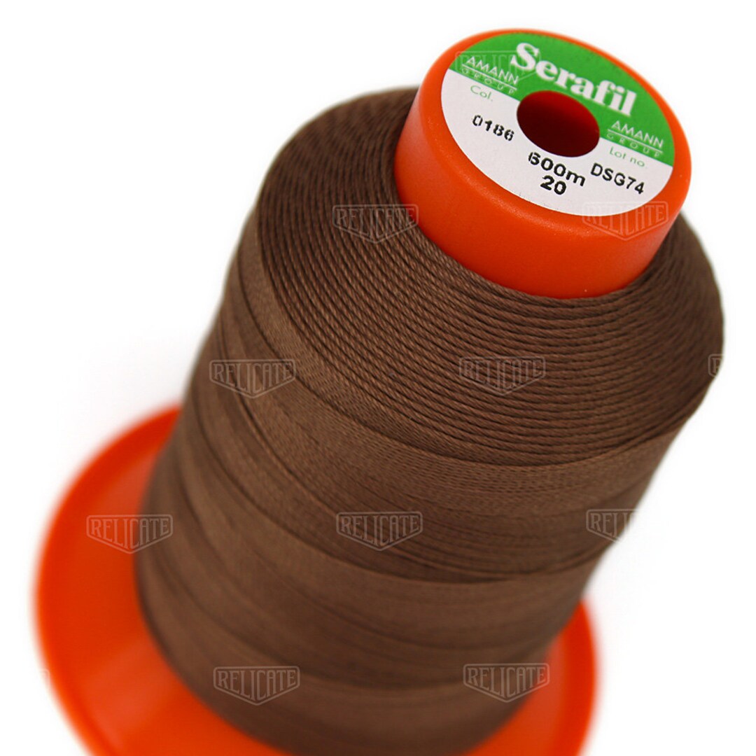Serafil Polyester Sewing Thread - Size 20 and 15- TEX 135 and 210 ...