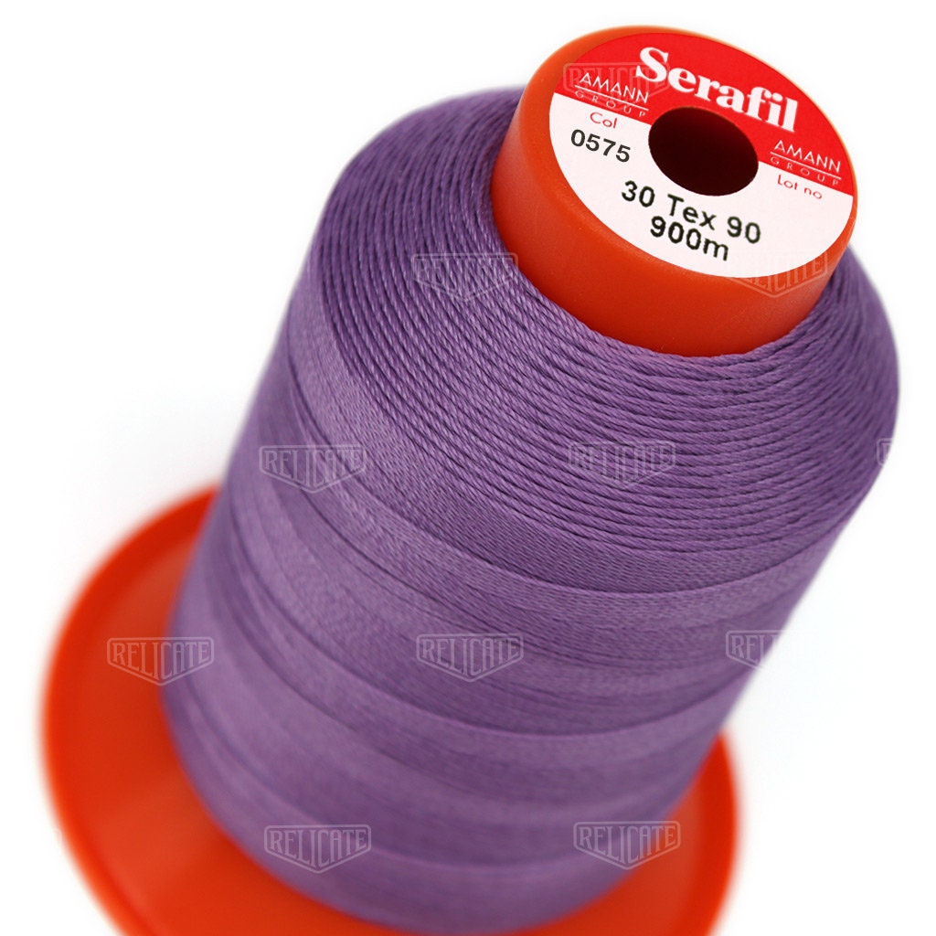 Serafil Polyester Sewing Thread Color 0575 Size 30 TEX 90 - Etsy UK
