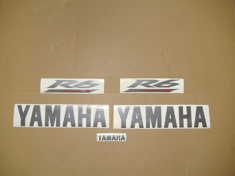 Yamaha YZF-R6 2005 Decals Stickers Set Kit Replacement Replica - Etsy