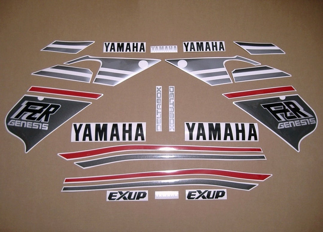FZR 1000 Exup 1989 Decals Stickers Set Kit Replacement Replica ...