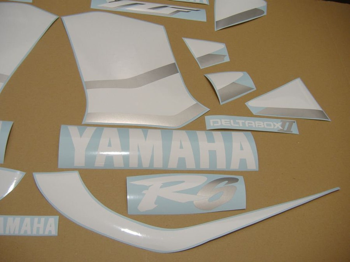 Yamaha YZF-R6 1999 Full Decals Stickers Set Kit Replacement - Etsy