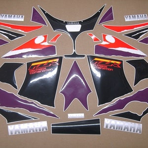 FZR 600 R 1994-1995 Complete Decals Stickers Set Kit Replacement ...