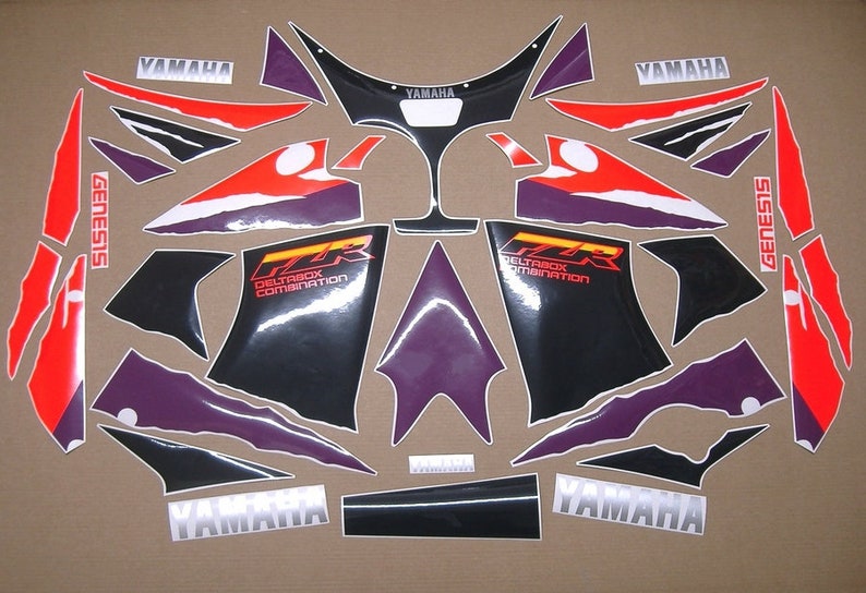 FZR 600 R 1994-1995 Complete Decals Stickers Set Kit Replacement ...