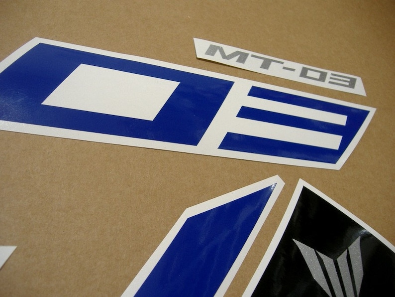 MT-03 2016 Decals Stickers Set Kit Replacement Replica Restoration ...