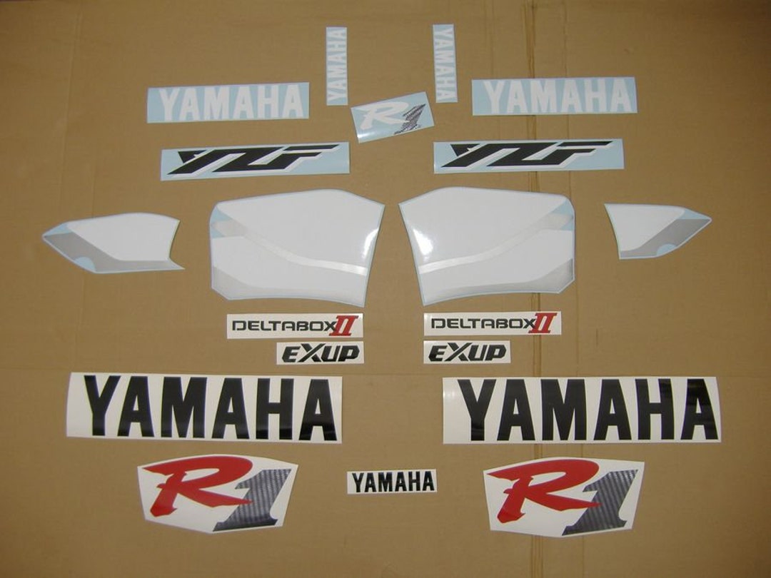 YZF-R1 1999 Full Decals Set Complete Stickers Kit Replacement Replica ...