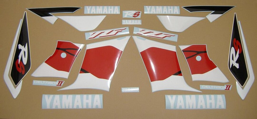 YZF-R6 2001 Complete Replacement Decals Set Full Restoration Stickers ...