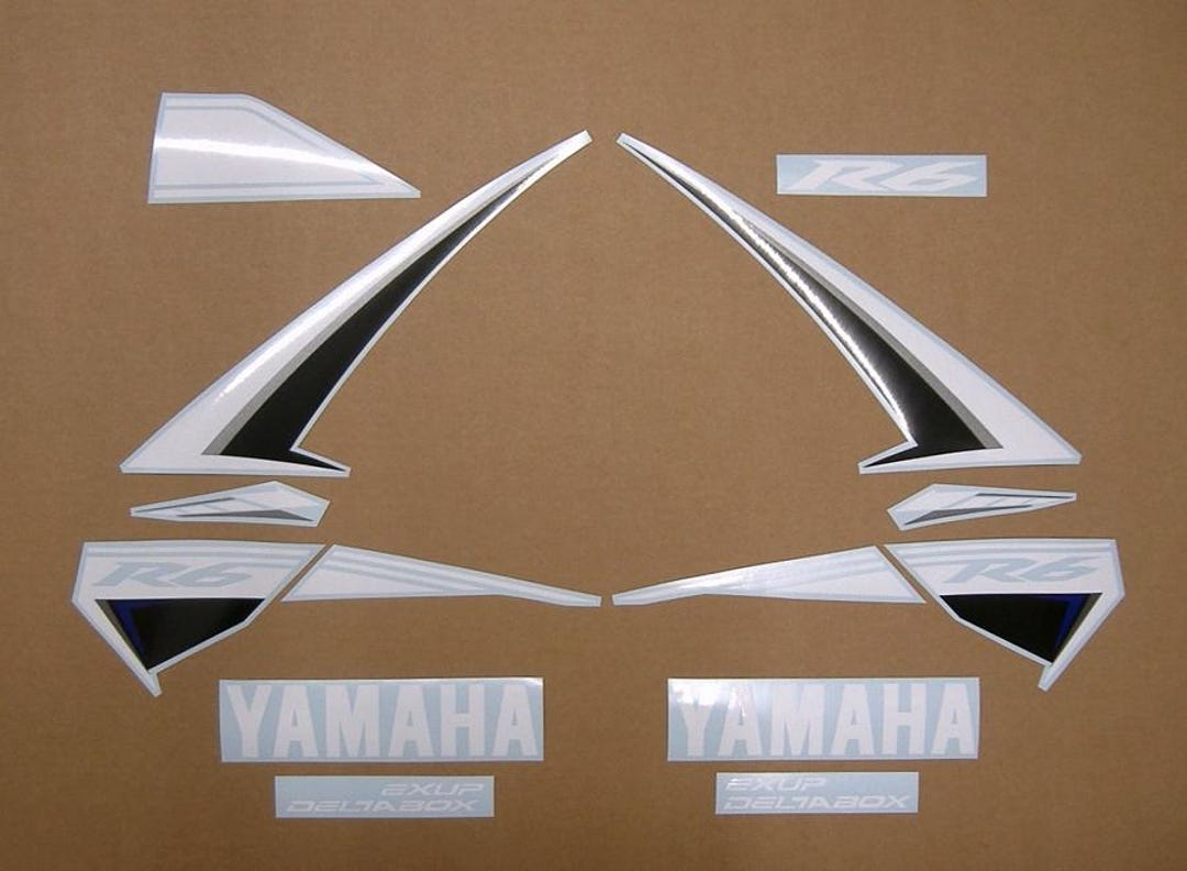 YZF-R6 2011-2014 Complete Decals Set Full Sticker Kit Replacement ...