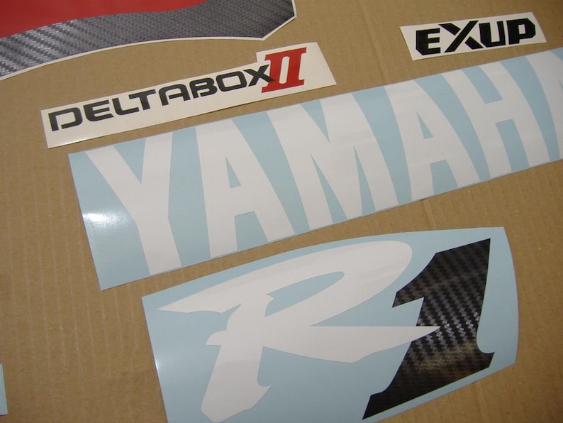 YZF-R1 2000 Decals Stickers Set Kit Replacement Replica Restoration ...