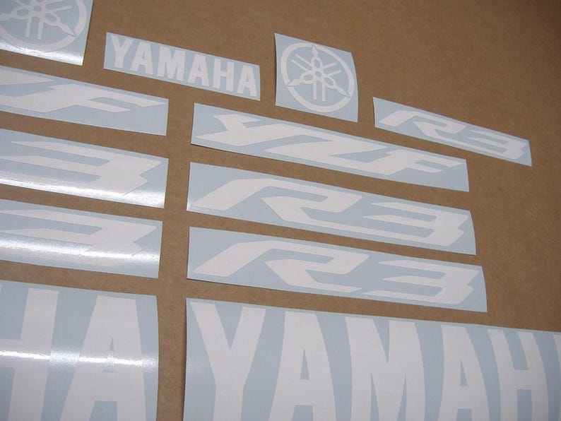 YZF R3 Decals Stickers Custom Color Graphics Set Logo Customized Color ...