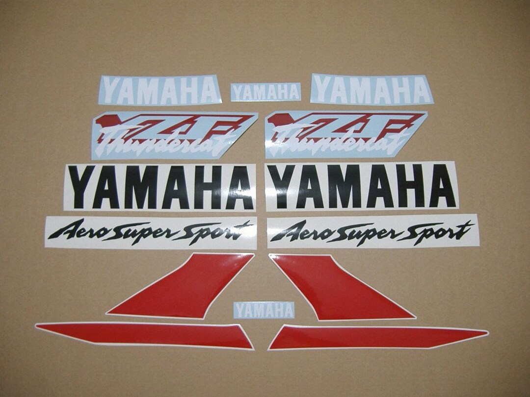 YZF 600R Thundercat 1996-1997 Decals Stickers Set Kit Replacement Replica Restoration Graphics ...