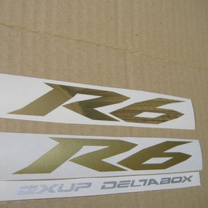 YZF-R6 2009 Decals Stickers Set Kit Replacement Replica Restoration ...