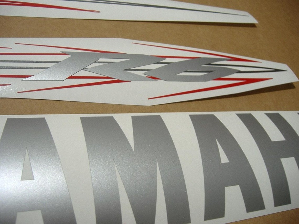 Yamaha YZF-R6 2006-2007 Decals Stickers Set Kit Replacement | Etsy