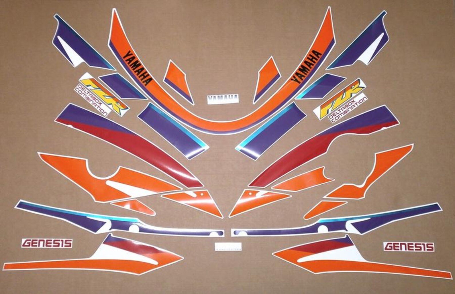 FZR 600R 1994-1995 Complete Decals Set Stickers Kit Replacement Replica ...