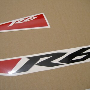 YZF-R6 2010 Decals Stickers Set Kit Replacement Replica Restoration ...