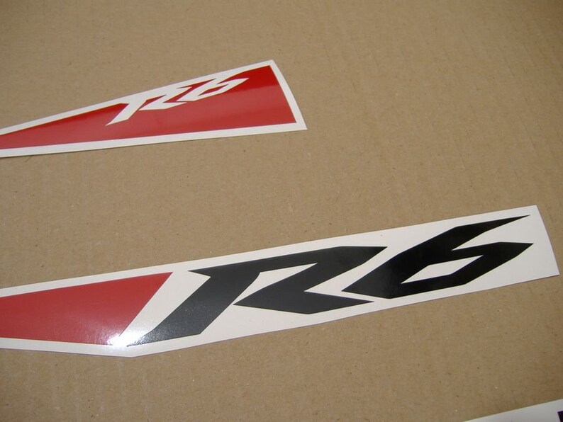 YZF-R6 2010 Decals Stickers Set Kit Replacement Replica - Etsy