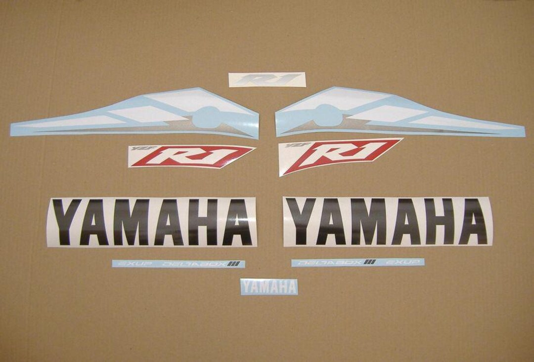 YZF-R1 2003 Complete Replacement Decals Set Full Restoration Stickers ...