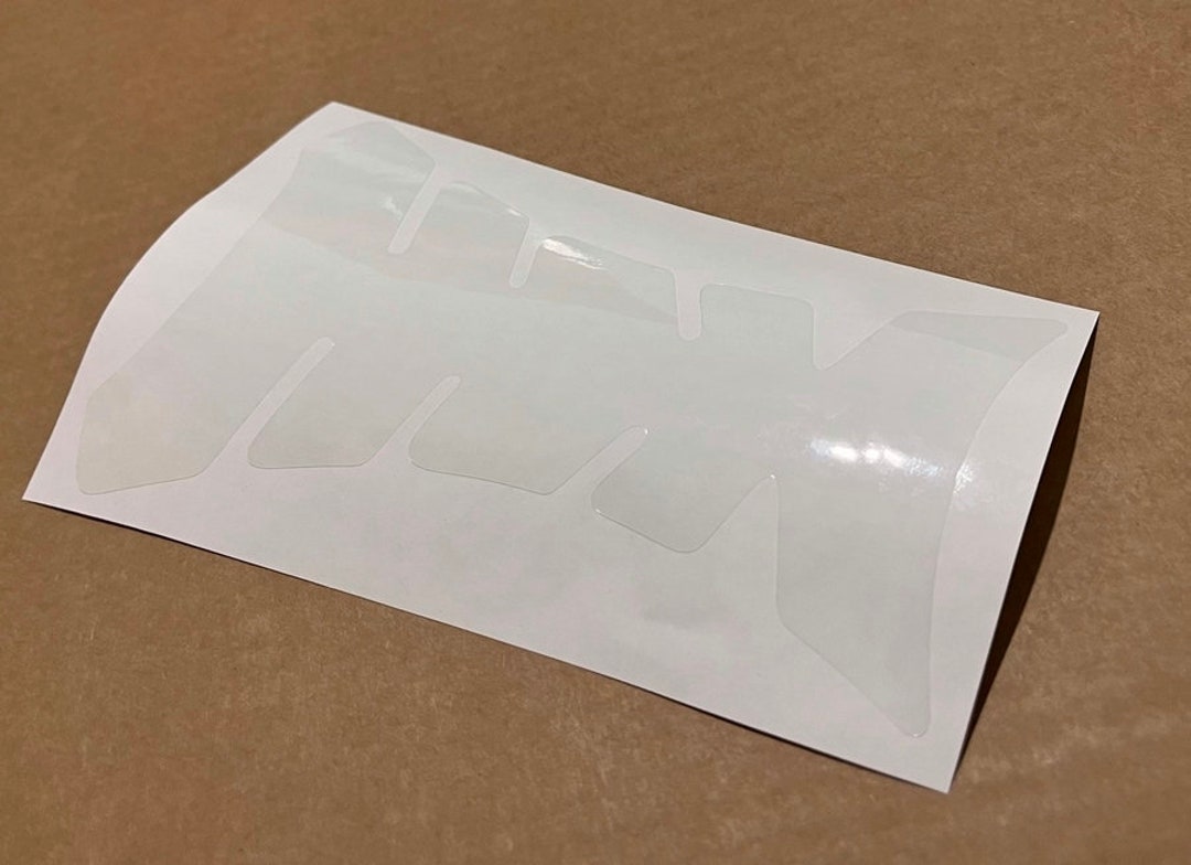 100% Transparent Gas Tank Protector Pad for Any Motorbike Yzf R1 R6 ...