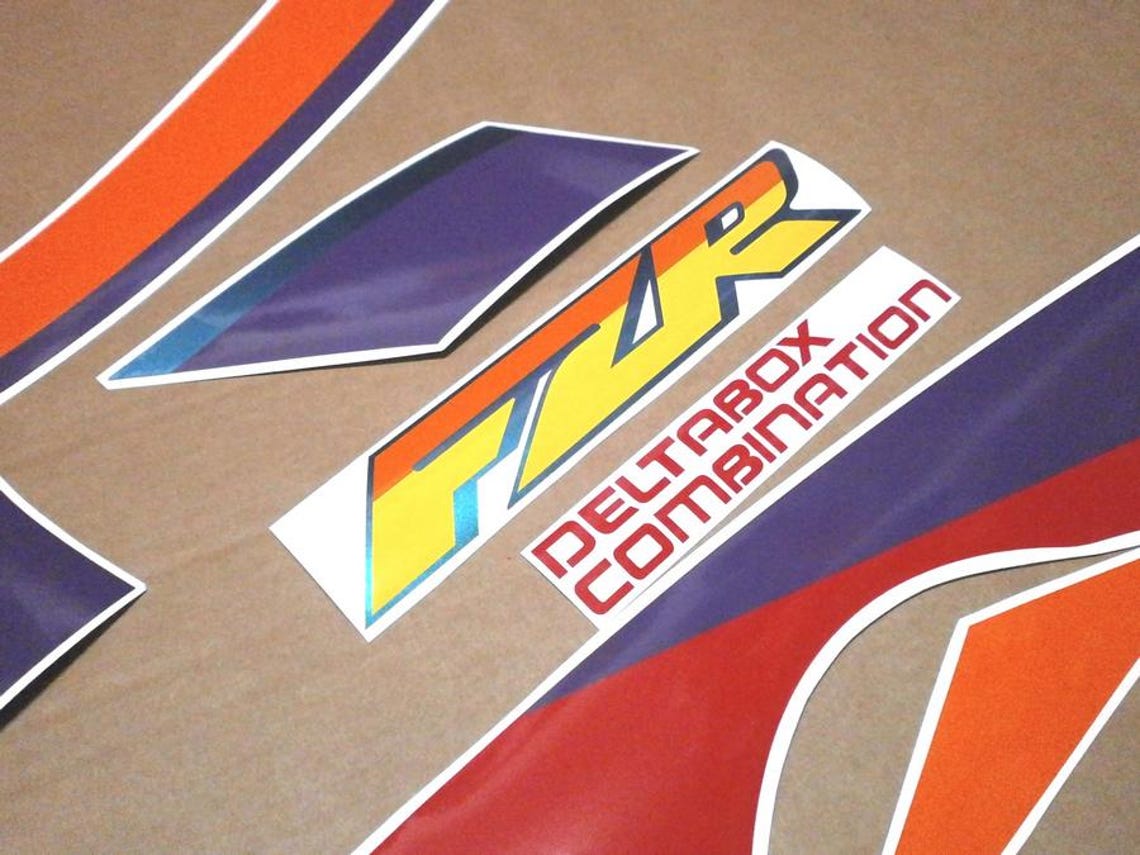 FZR 600R 1994-1995 Complete Decals Set Stickers Kit Replacement Replica ...