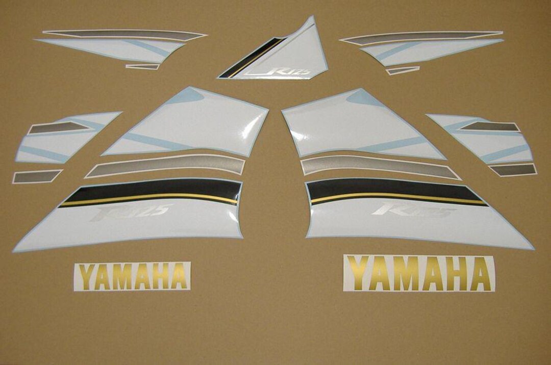YZF-R125 2009 US EU Decals Stickers Set Kit Replacement Replica ...