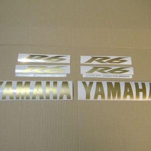 YZF-R6 2009 Decals Stickers Set Kit Replacement Replica Restoration ...