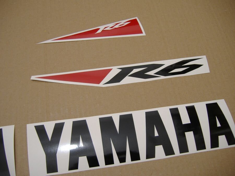 YZF-R6 2010 Decals Stickers Set Kit Replacement Replica - Etsy
