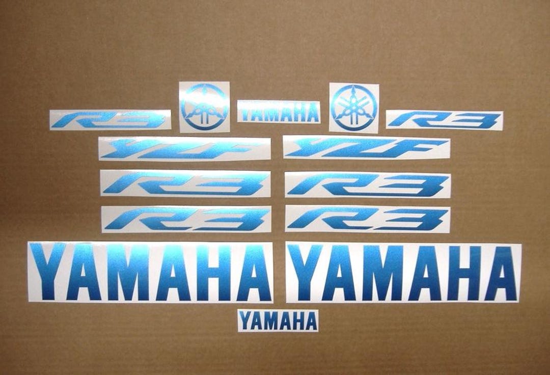 YZF R3 Decals Stickers Custom Color Graphics Set Logo Customized Color ...