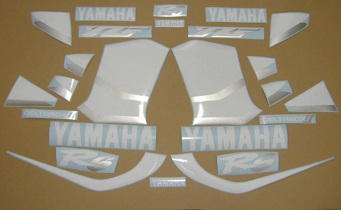 Yamaha YZF-R6 1999 Full Decals Stickers Set Kit Replacement - Etsy